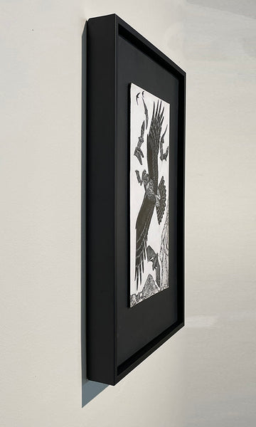 Tony Angell Artwork 'Bat Hawk' | Available at Foster White Gallery ...