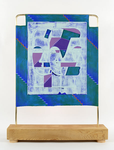 Jacob Feige Artwork 'Vermilion Monument (Blue, Violet)' | Available at ...